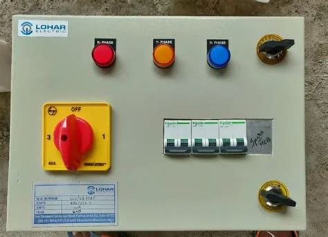 Carbon Steel MCB DB Box IP Rating IP44 Model Name Number Ldb At Rs 8000 Piece In Sirohi