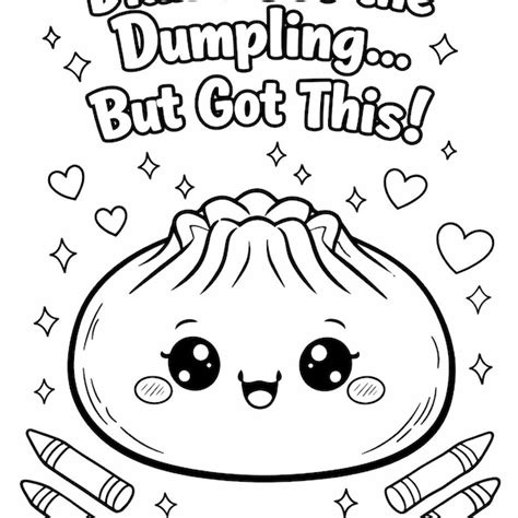 Squishy Dumplings Printable Etsy