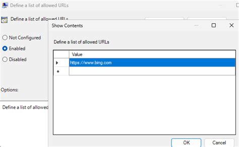 how to restrict users to access one particular url from microsoft edge microsoft qanda