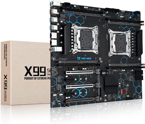 Juxieshi X99 Dual Socket Motherboard Lga 2011 3 Support
