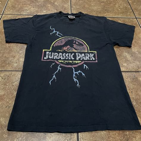 Vintage 1992 Jurassic Park Lightning Logo Movie Promo Gem
