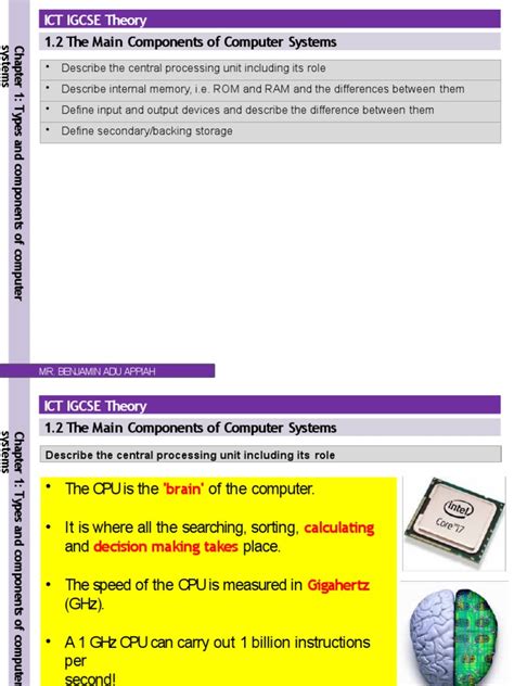12 The Main Components Of Computer Systems Download Free Pdf Computer Data Storage Random
