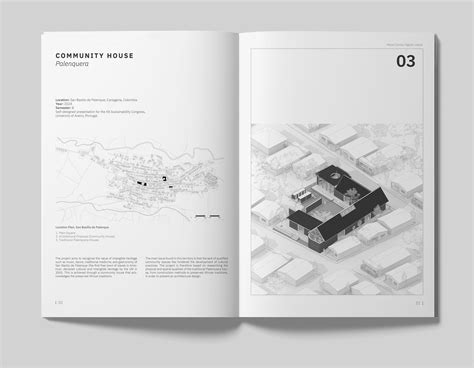 Architectural Portfolio Behance Architecture Portfolio Layout