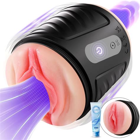 Vooloka Male Sex Toys Masturbator For Men 2in1 Dual Motor Sex Toys4mens Uk With 10 Vibrations