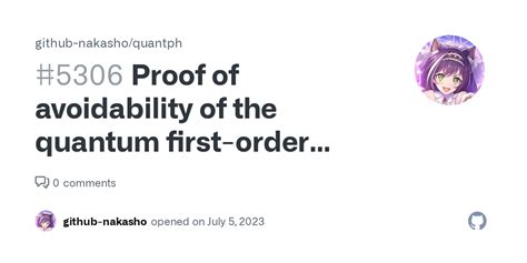 Proof Of Avoidability Of The Quantum First Order Transition In