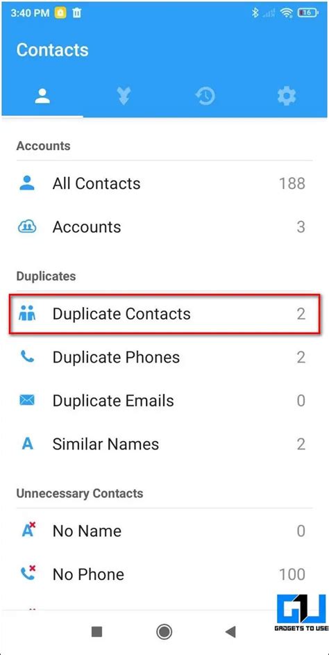 3 Ways To Remove Or Merge Duplicate Contacts On Your Android Phone Gadgets To Use