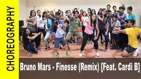 Finesse Remix Dance Choreography Hip Hop Bruno Mars Ft Cardi B