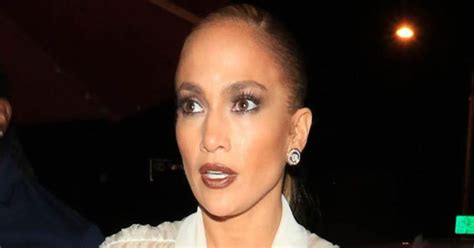Jennifer Lopez 48 Bares All In Completely See Through Top Daily Star