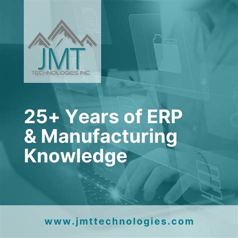Jmt Technologies Inc On Linkedin Manufacturing Erp Jmttechnologies Erpsolutions Erpcloud…