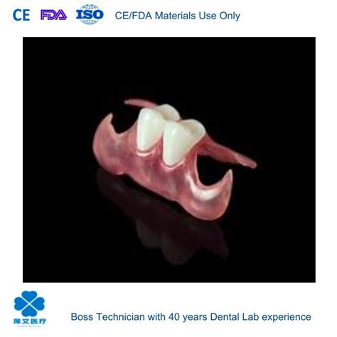 China Dental Lab Flexible Valplast Partial Denture China Valplast And China Dental Outsourcing