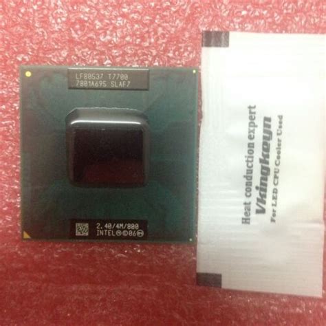 Intel Core 2 Duo T7700 Slaf7 Sla43 800mhz 2 4 Ghz 4mb Dual Core Cpu Prozessoren Ebay