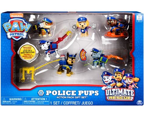 Paw Patrol Ultimate Rescue Police Pups Chase Zuma Rubble Skye Rocky
