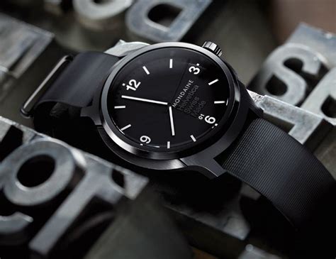 Timezone Industry News N E W M O D E L Mondaine Helvetica No1 Bold