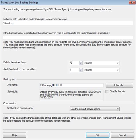 How To Configure Sql Server Transaction Log Shipping