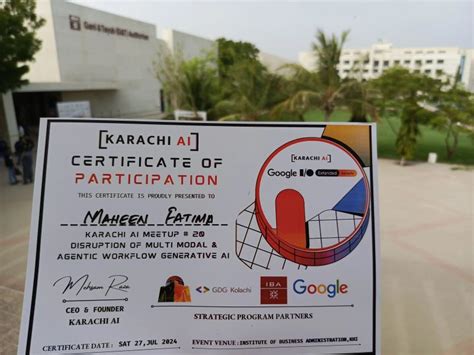 Maheen Fatima On Linkedin Karachiai Ioextended2024 Ai Gdgkolachi