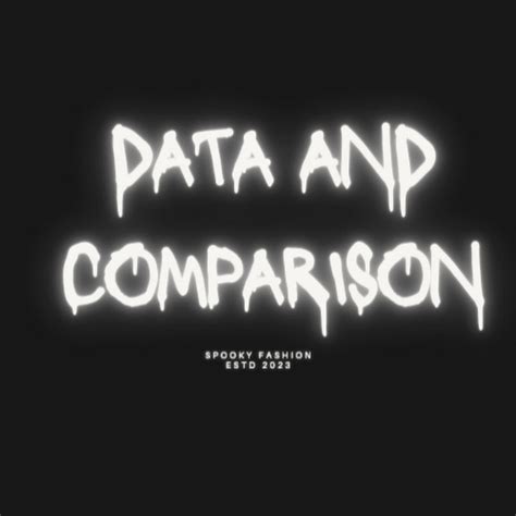 Data And Comparision Youtube