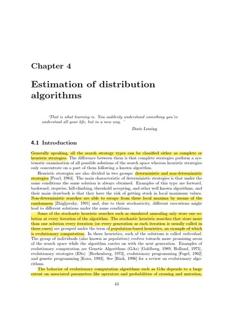 Estimation Of Distribution Algorithms Pdf Genetic Algorithm
