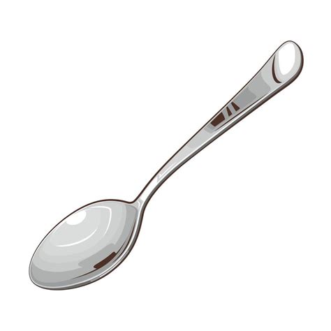 Tea Spoon Illustration 22902633 Vector Art At Vecteezy