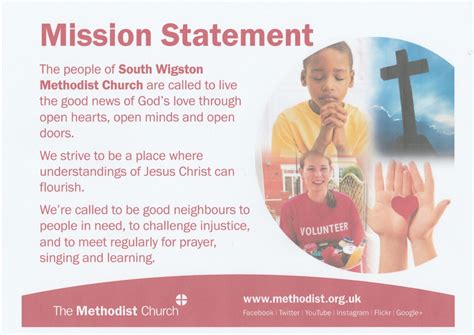 Mission Statement South Wigston Methodist Church