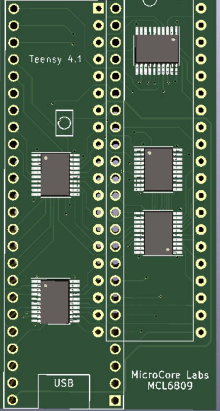 Gallery Mcl6809 Drop In Motorola 6809e Emulator