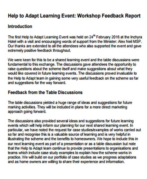 Post Event Recap Template