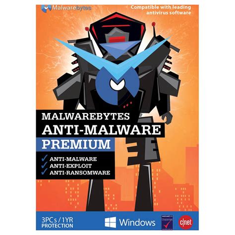 Best Buy Malwarebytes Anti Malware Premium 3 Users 1 Year Subscription Windows MAL951800F060
