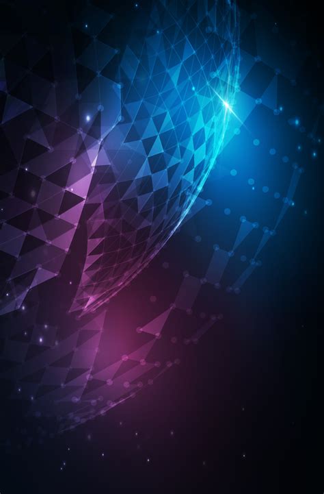 Music Background Line Flow Vector Particle Big Data Visualisation Of Matrix Equalizer For