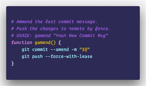 Git Amend Commit Message Fixing Your Last Commit Unixmen