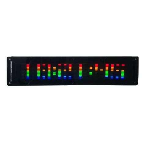 USB 5 12V 20 Paragraphs 10 Color LED Audio Spectrum Music Level Indicator USB Spectrum Screen