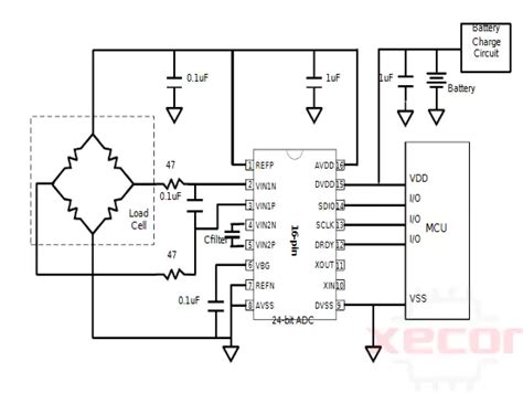 Nau7802 24 Bit Adc Datasheet Features Pinout And Applications Xecor