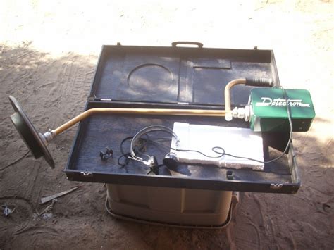 Vintage Detectron Model 7 T Transistorized Metal Detector Ebay