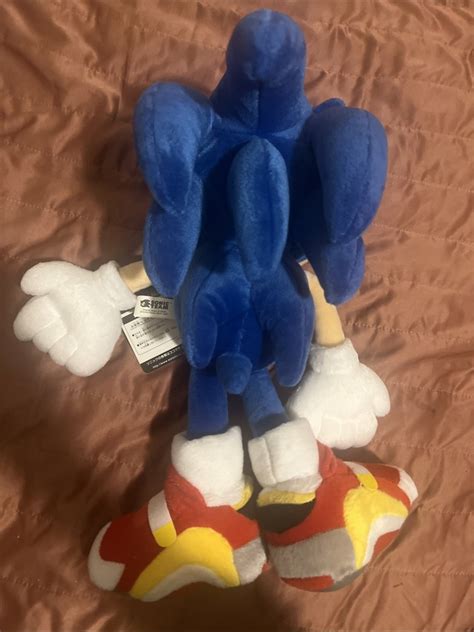 Sonic Adventure 2 Sa2 Plush 2001 Soap Shoes Sega Sonic Team Hedgehog Ebay