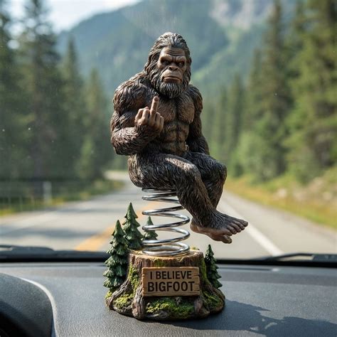 Bigfoot Sasquatch Pacific Northwest Bobblehead Legend Meets Whimsy