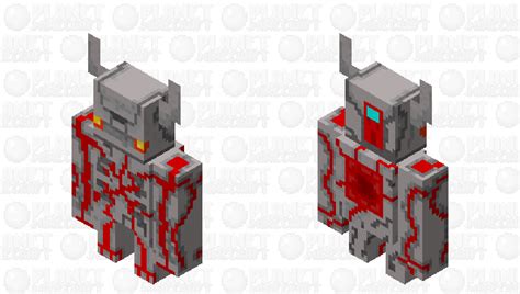 Redstone Soldier Minecraft Mob Skin