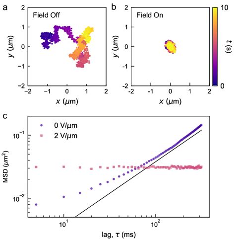 Figure S6 A Brownian Trajectory Of A 1 µm Ps Sphere In A 150 Mm Download Scientific Diagram