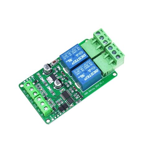 Modbus Rtu โมดูลสวิตช์รีเลย์ 1 ช่อง 12v อินพุต เอาท์พุต Rs485 Ttl 1 ชิ้น Shopee Thailand