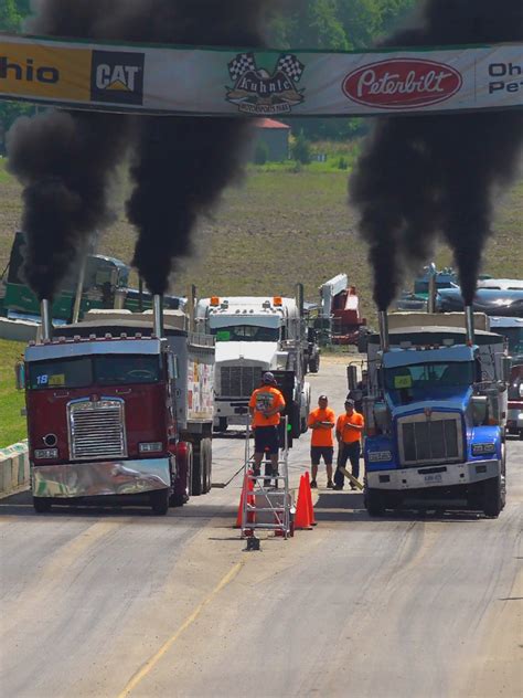 Epic Big Rig Semi Drag Racing At Kuhnle Motorsports Park Tiktok