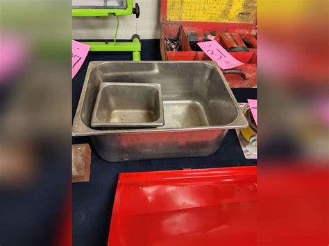 2 Ss Condiment Bins Lindsay Auctions Llc