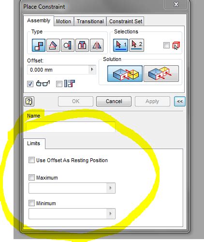 Solved Assembly Constrain And Place Parts With Limited Movement