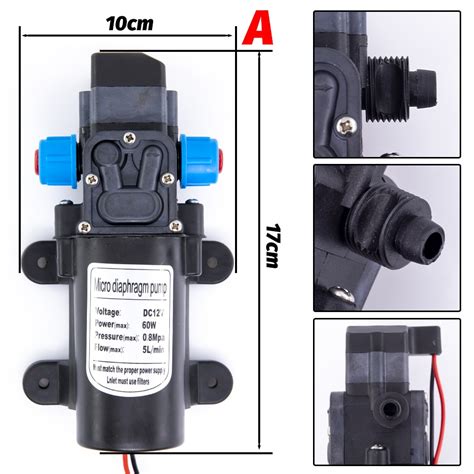Dc 12v 60w 5lmin Landbouw Elektrische Waterpomp Z Grandado