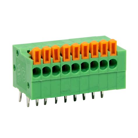 CSTBP254H 9 Screwless Terminal Blocks PCB Screwless Terminal Block CamdenBoss