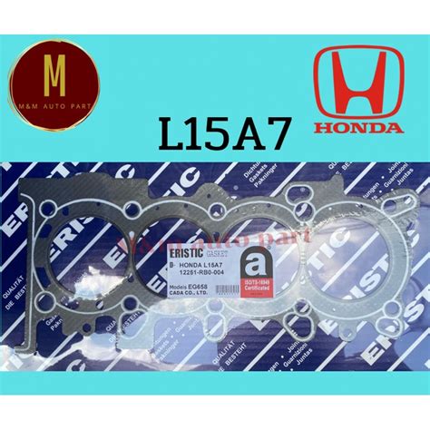 ประเก็นฝาสูบไฟ Honda L15a7 Jazz Freed City Fit 16v Sohc 1500cc Vtec