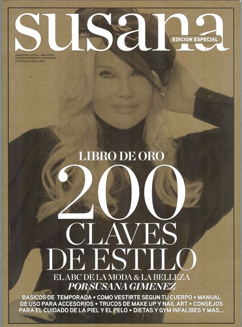 La Nación Presente Susana Edición Especial Libro De Oro Marcela