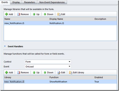 Display Warning Message On Crm Form Shivam Dixit Dynamics Crm Blog