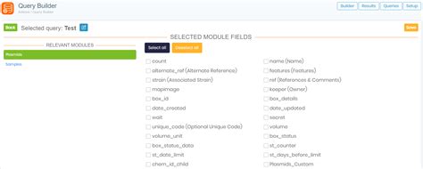 Whats Query Builder Add On And How To Use It Labcollector
