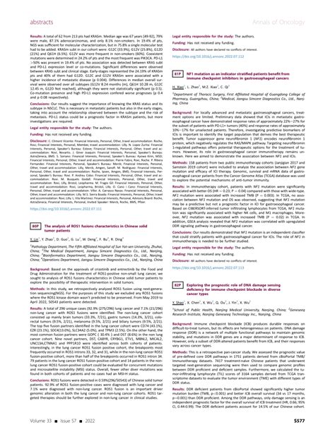 Pdf 81p Nf1 Mutation As An Indicator Stratified Patients Benefit From Immune Checkpoint