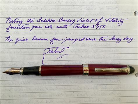 The New Ink With The Old Pen R Fountainpens