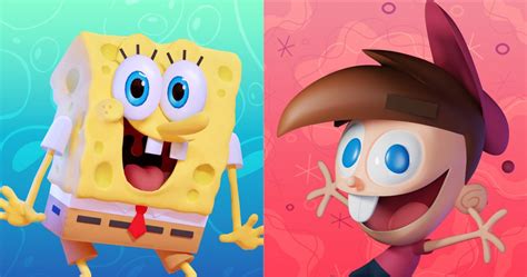 Spongebob And Timmy Turner