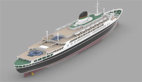 Ms Antonia Graza Fictional Ocean Liner From The Movie Ghost Ship 3d