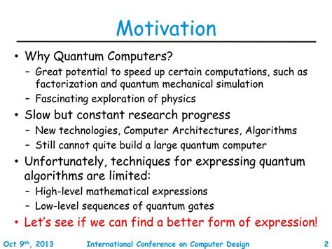 Ppt Chisel Q Designing Quantum Circuits With A Scala Embedded Language Powerpoint